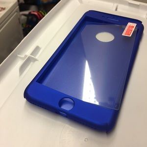 Accessories | Iphone 8 Plus Fashion 36 Full Cover Case Blue | Poshmark